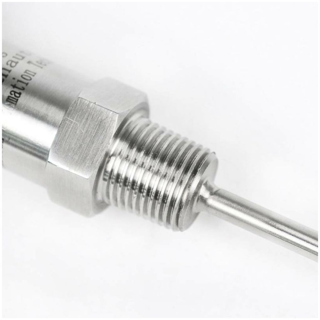 RTD Pt100 Temperature Sensor 3 Wire -200C to 450C Thermal Resistance Thread Tri-Clamp ...